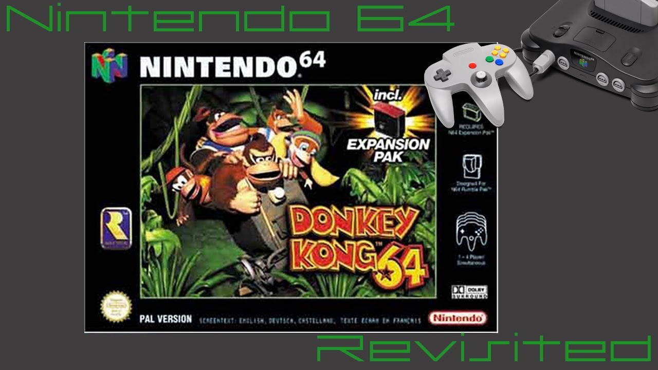 Nintendo 64 Revisited - Donkey Kong 64 - YouTube