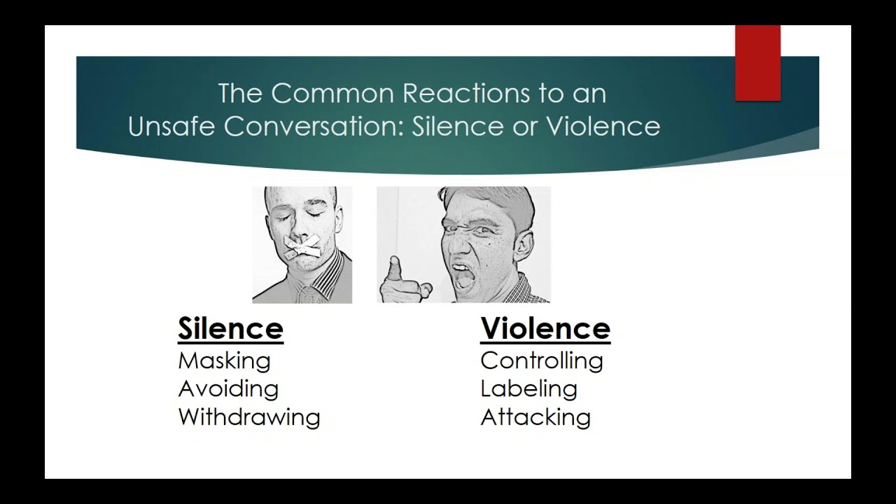 Crucial Conversations Tools Needed for Important Conversations - YouTube