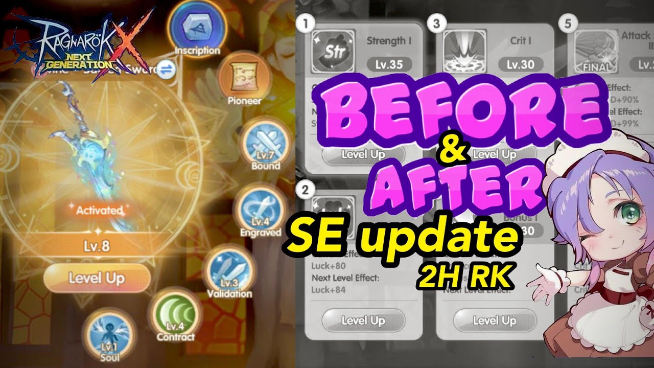 Ragnarok X: Next Generation [ROX] 2H RK DPS Before and After Job ...