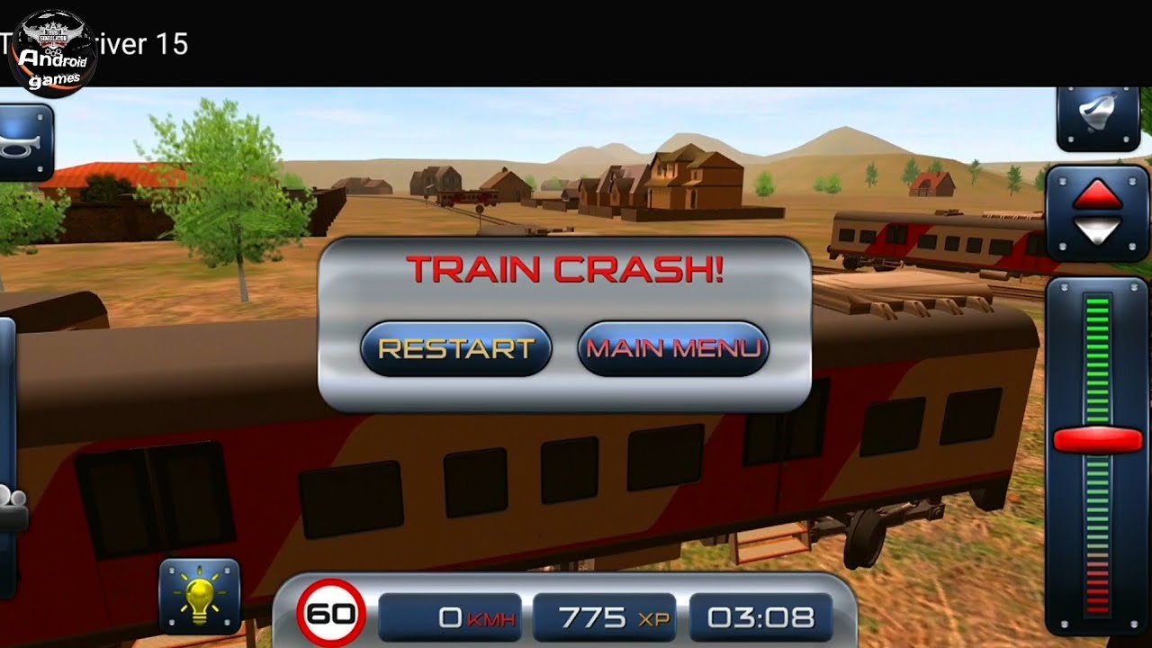High speed train Derailment | Train driver 15 | simulator - YouTube