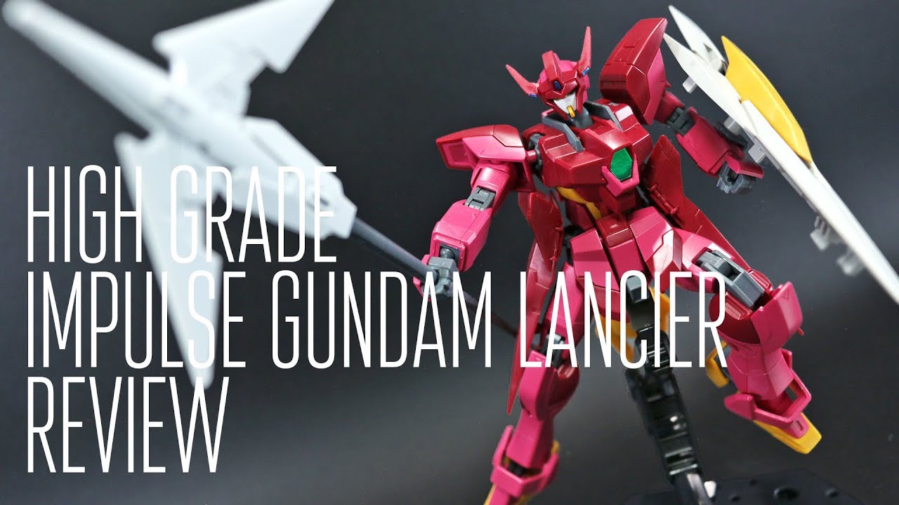 1796 - HGBD Impulse Gundam Lancier (OOB Review) - YouTube