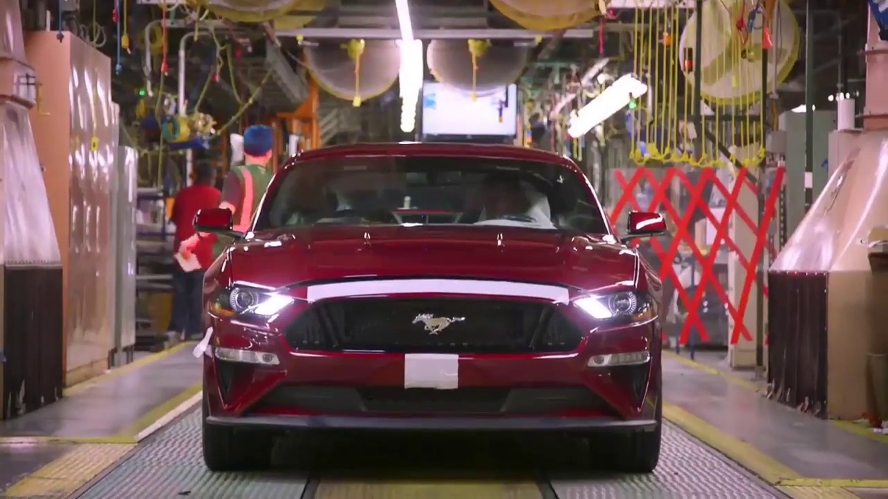 2019 Ford Mustang - Production Factory - YouTube