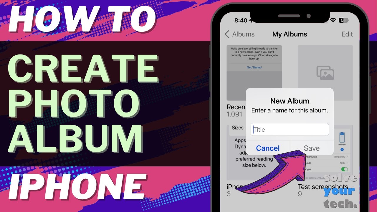 IOS 17 How To Create A Photo Album On IPhone YouTube ios-17-how-to-create-a-photo-album-on-iphone-youtube