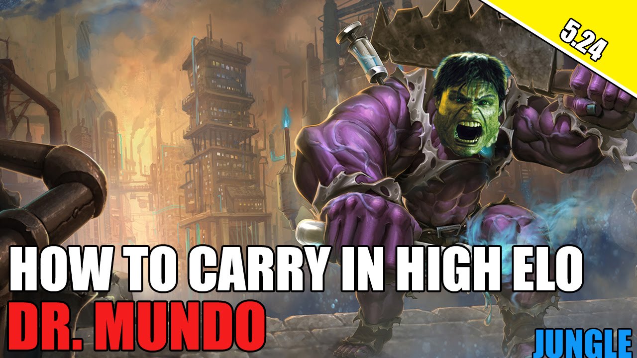 HOW TO CARRY AS DR. MUNDO JUNGLE IN SEASON 6 - Challenger Commentary ...