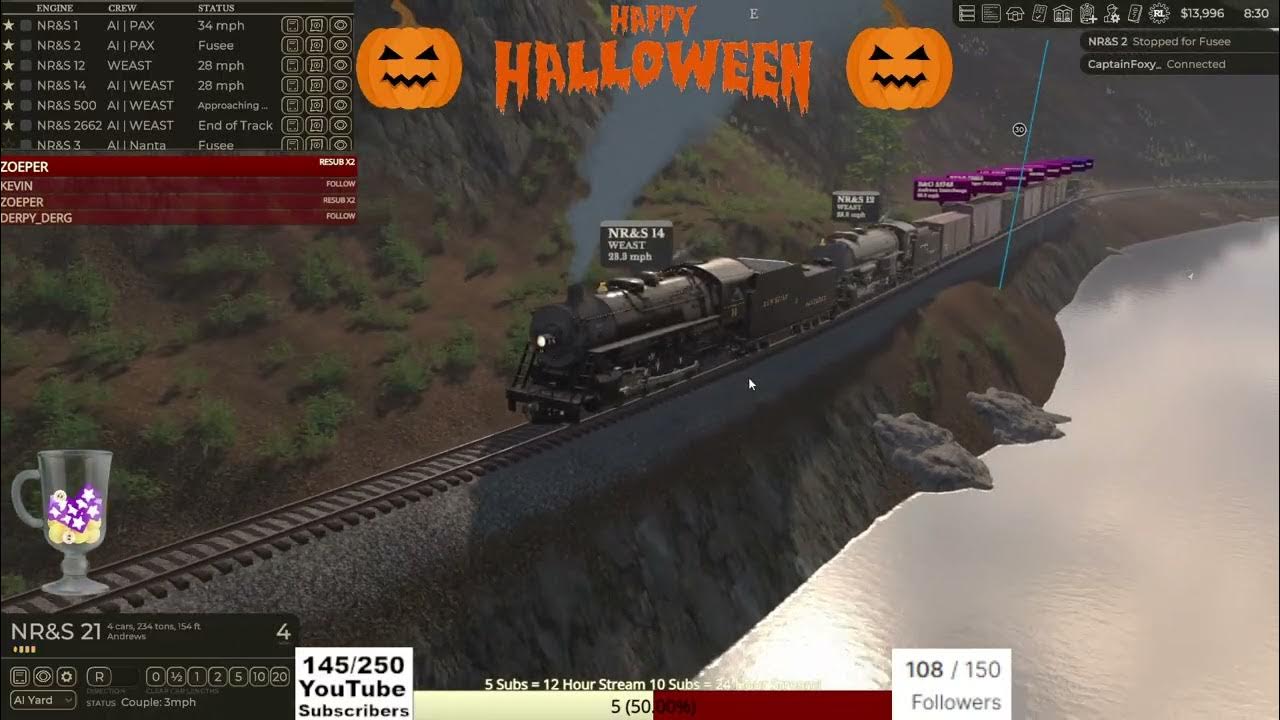NR&S Railroader Modded Multiplayer 10/18/24 Twitch Stream Part 2/2 - YouTube