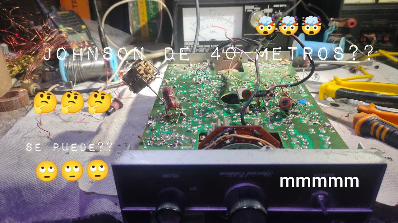 JOHNSON Messenger 123 modificado 40 metros (parte 2) - YouTube