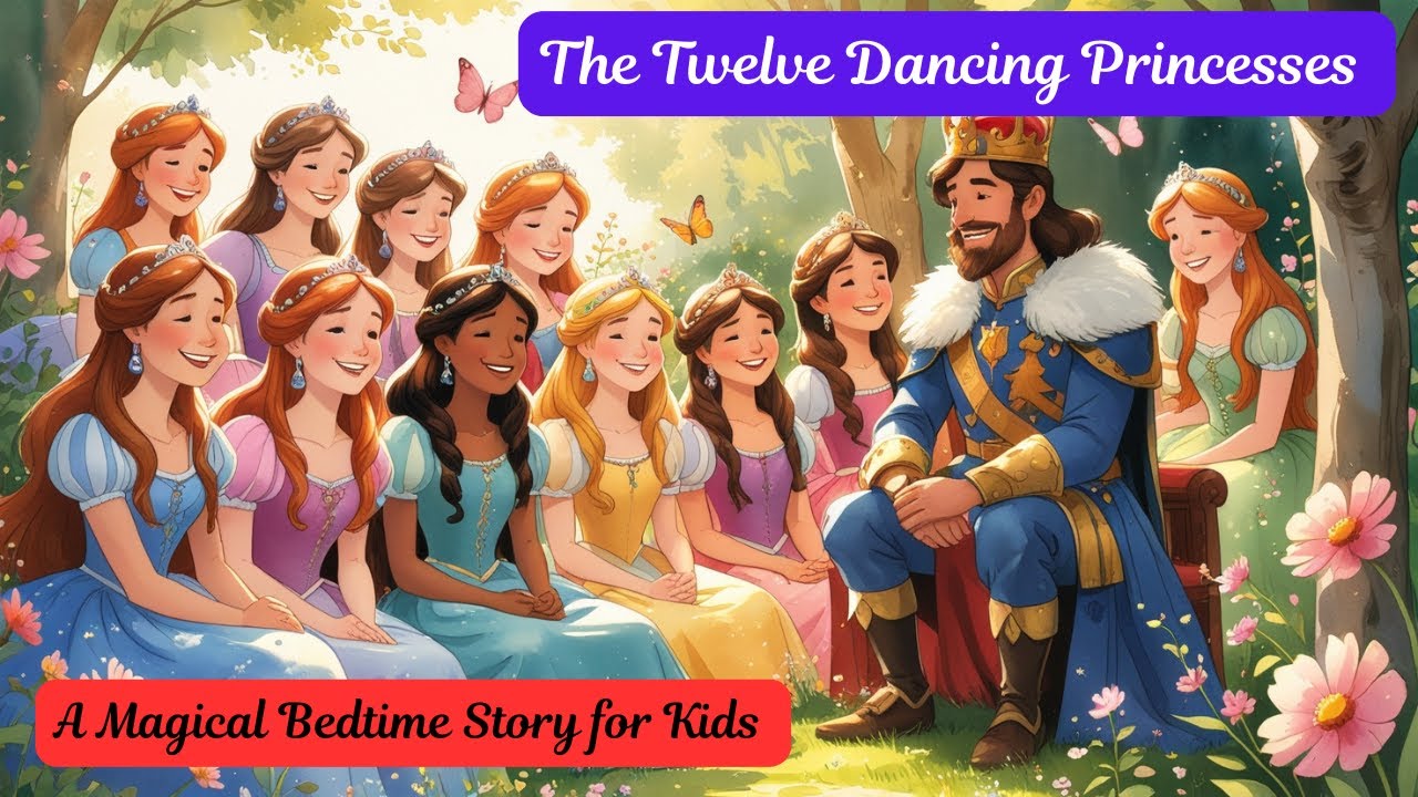 The Twelve Dancing Princesses | Bedtime Moral Story for Kids |Magical ...