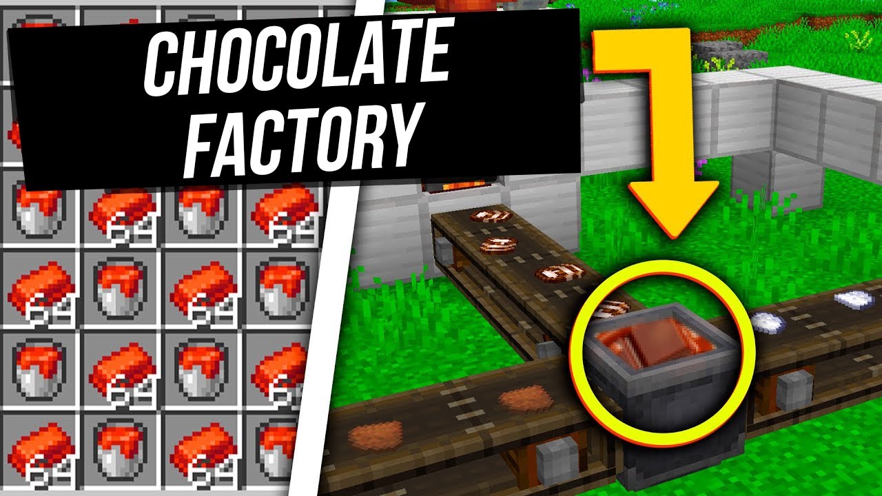 Create mod. Chocolate factory. 1.16.5-1.18.2 (minecraft java edition ...