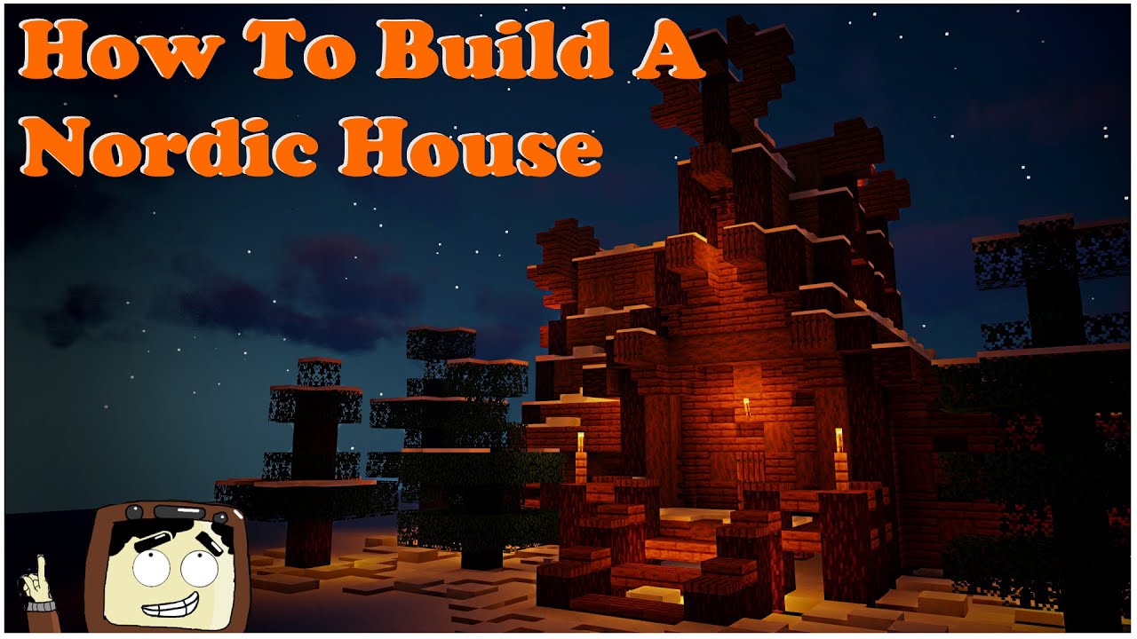 How To Build A Nordic House : Minecraft Tutorial #1 - YouTube