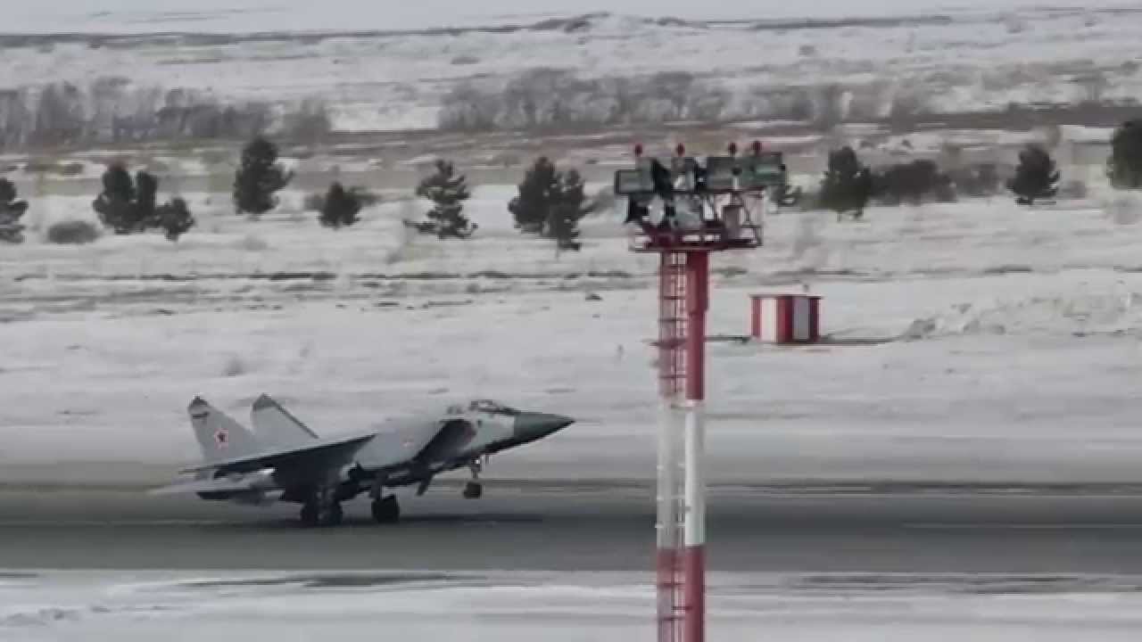 MiG 31BM 34 Ivan Pilipenko Russian Air Force Takeoff RWY07 UNNT - YouTube