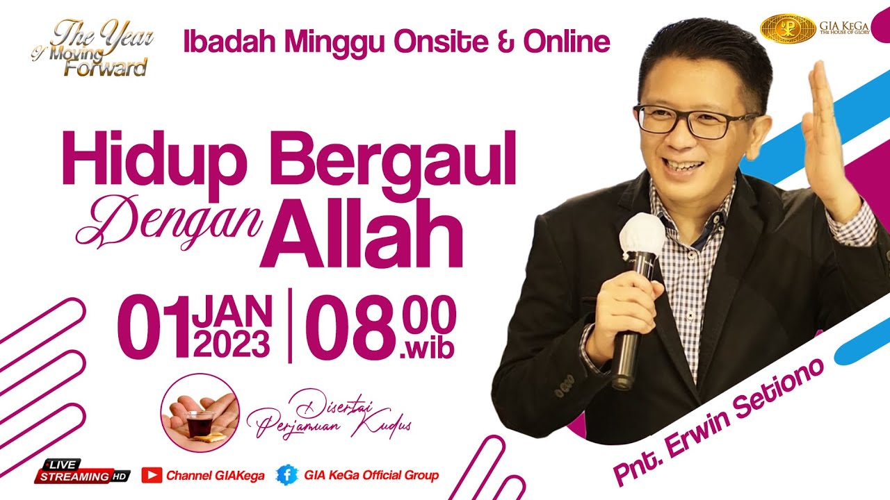 HIDUP BERGAUL DENGAN ALLAH - 01 Januari 2023 - YouTube