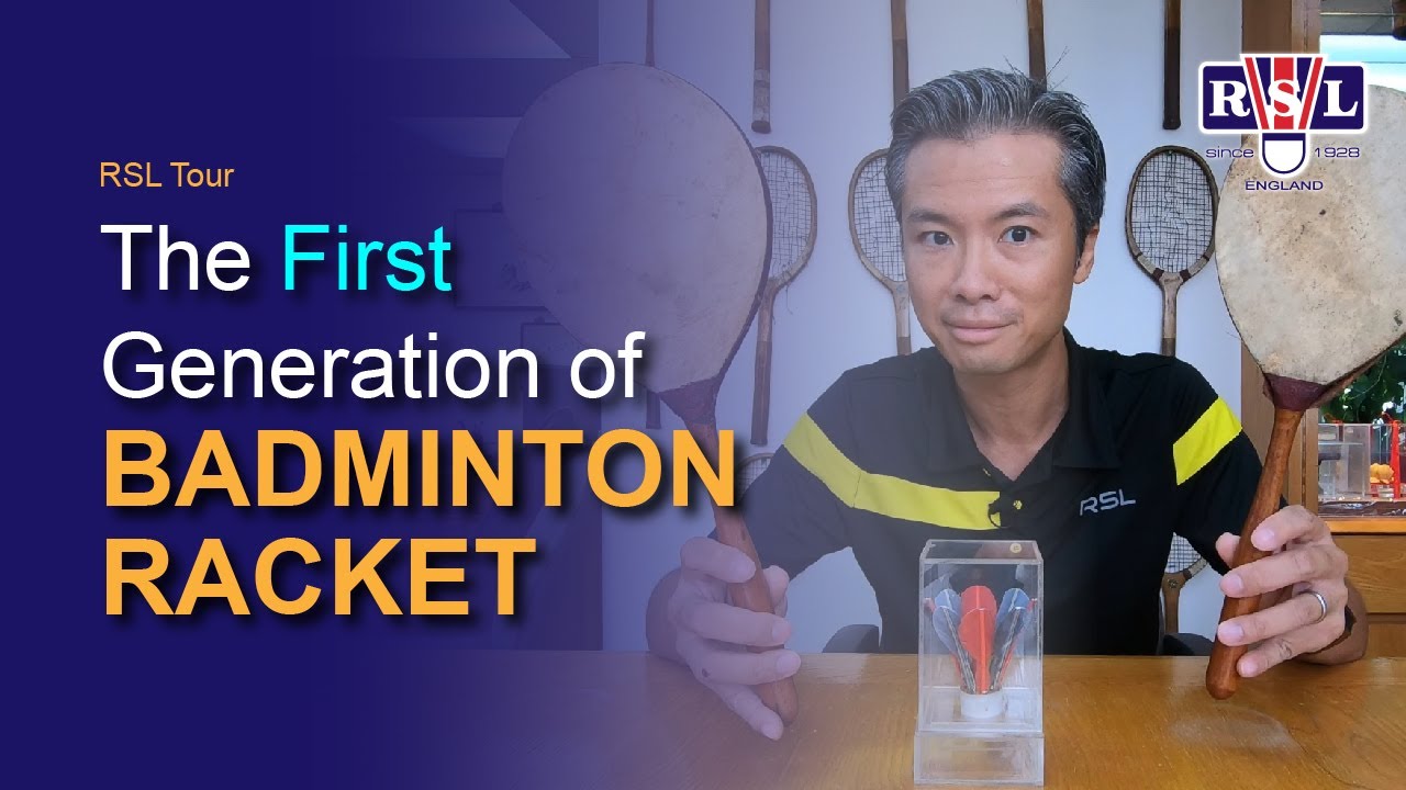 The First Generation of badminton racket - YouTube