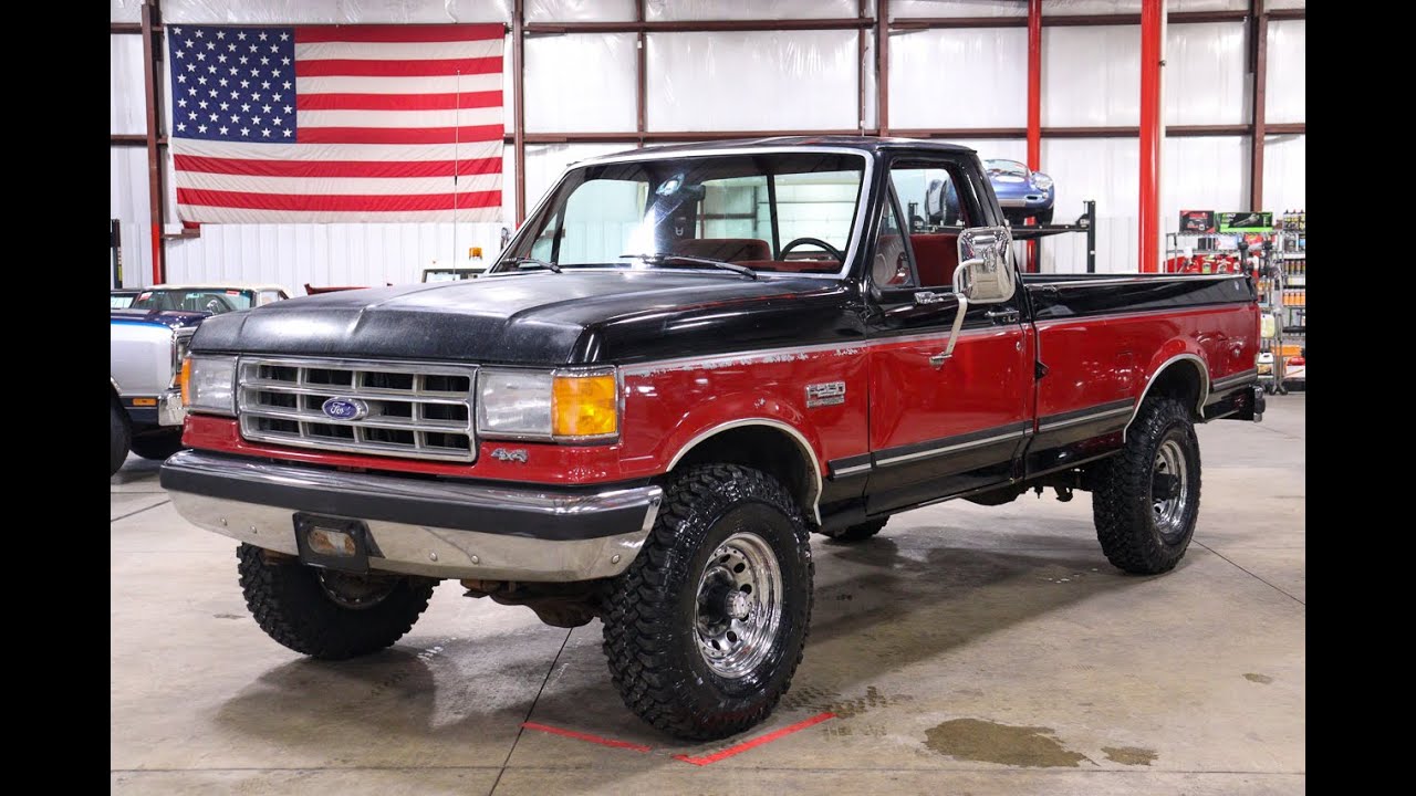 1988 Ford F-250 XLT Lariat For Sale - Walk Around Video (39K Miles ...