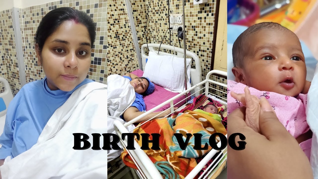 BIRTH VLOG ️Most Precious Day ️ Sudden Labour Pain💖#pregnant # ...