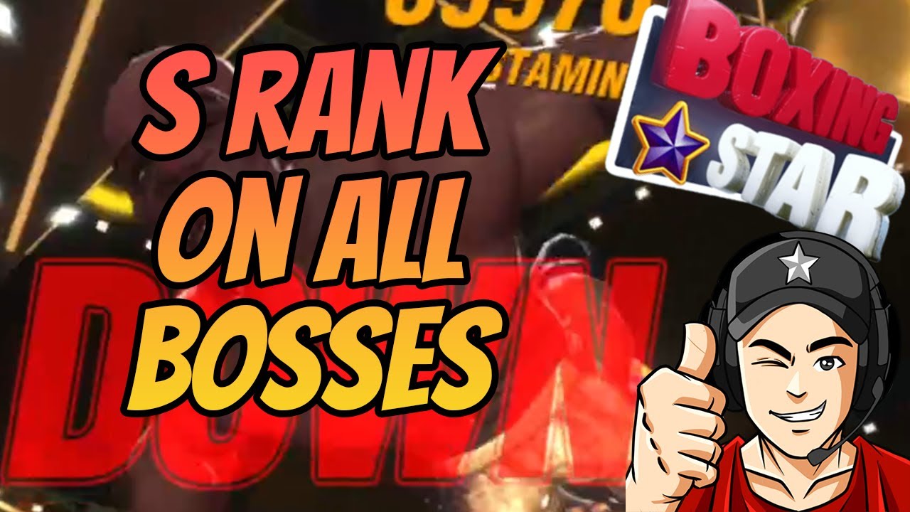S Rank On All Bosses [Boxing Star] - YouTube