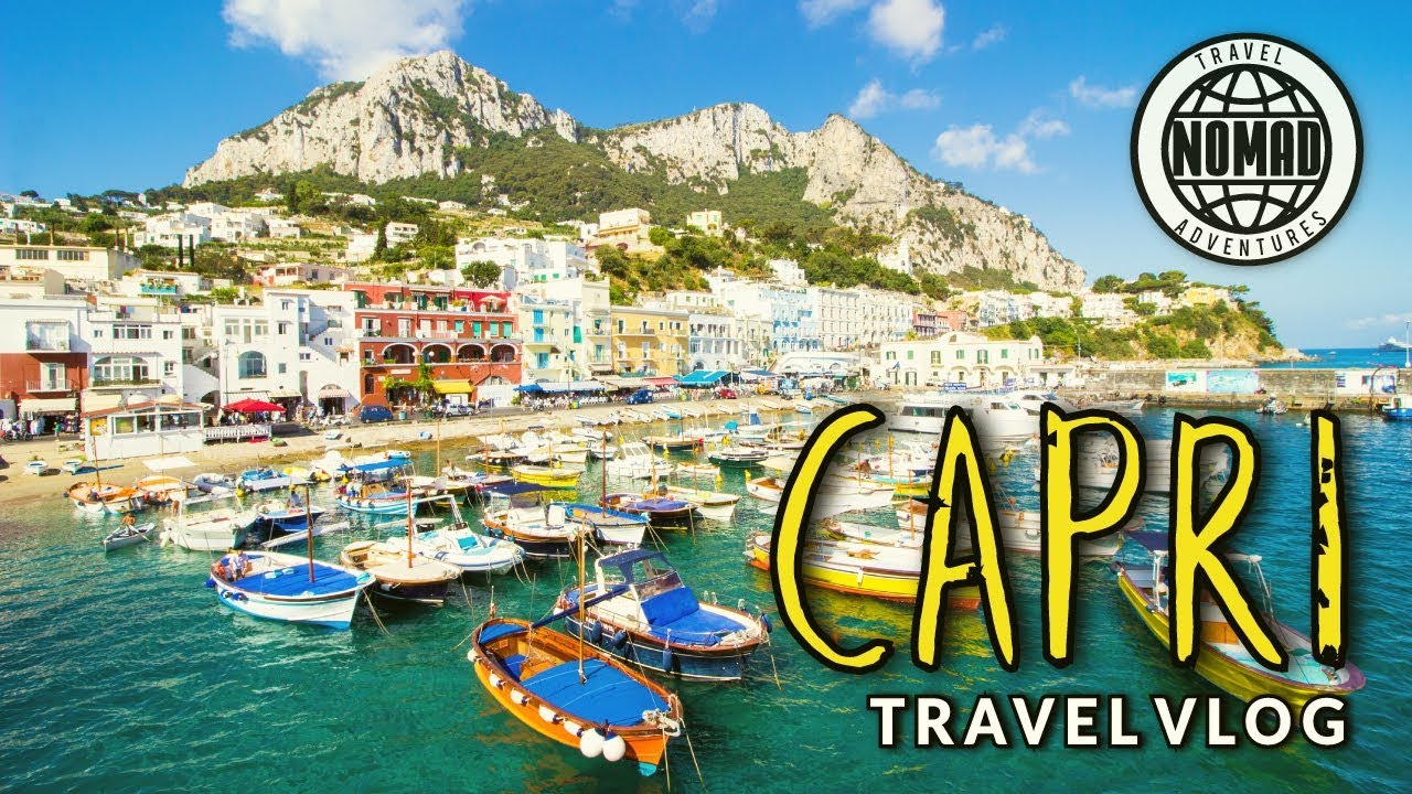 CAPRI Island, ITALY Travel Vlog - YouTube