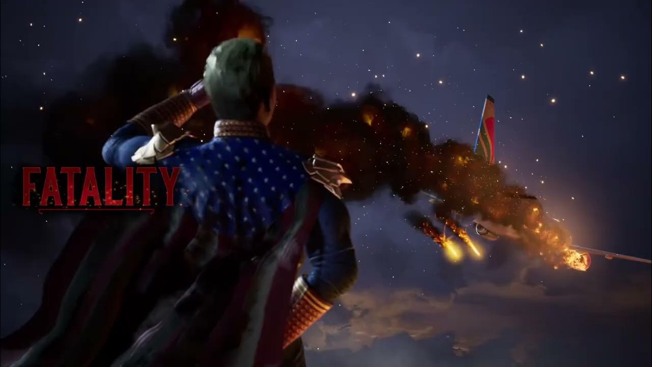 MK1 Homelander fatality win Mortal Kombat 1 PS5 gameplay 4k 60fps video - YouTube