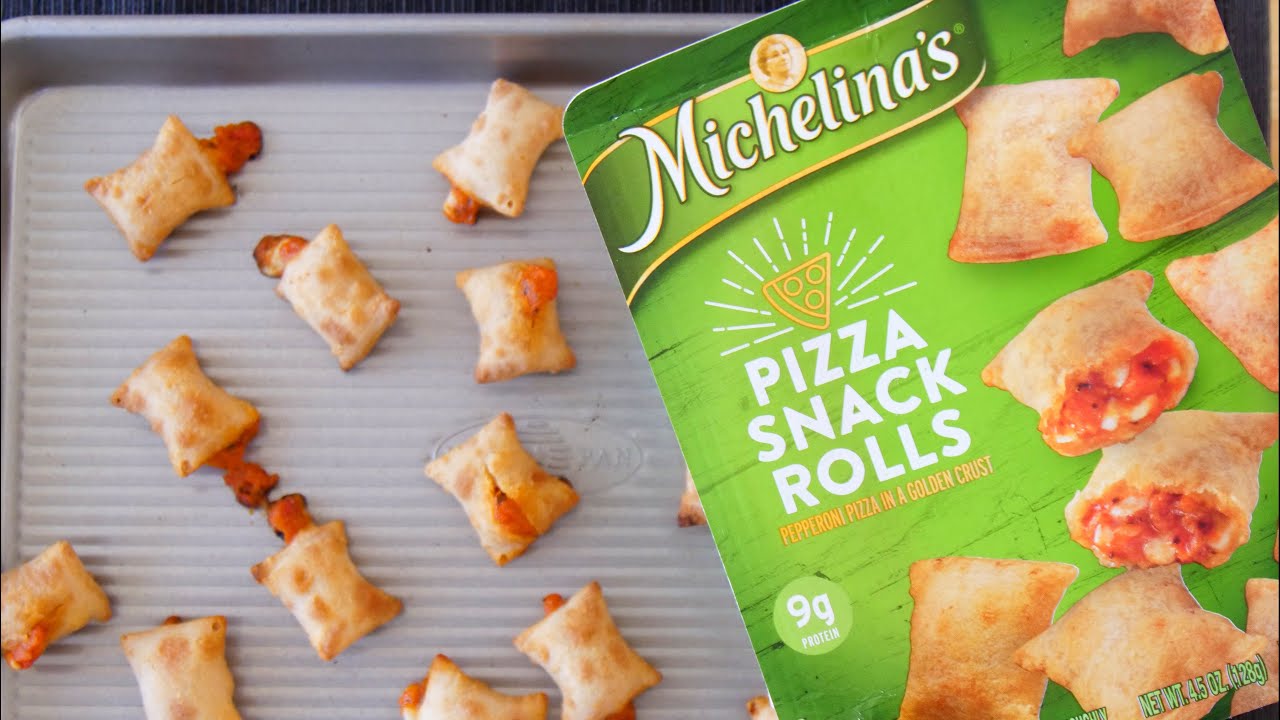 How to bake Michelina’s Pizza Snack Rolls - YouTube