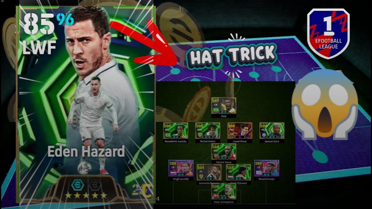 EDEN HAZARD DESTRUIU ESSA PARTIDA - EFOOTBALL 2026👏🤩 - YouTube
