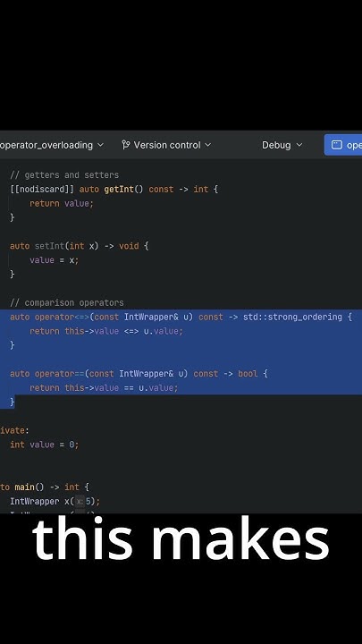 The Spaceship Operator in C++ #shorts #cpp #coding - YouTube