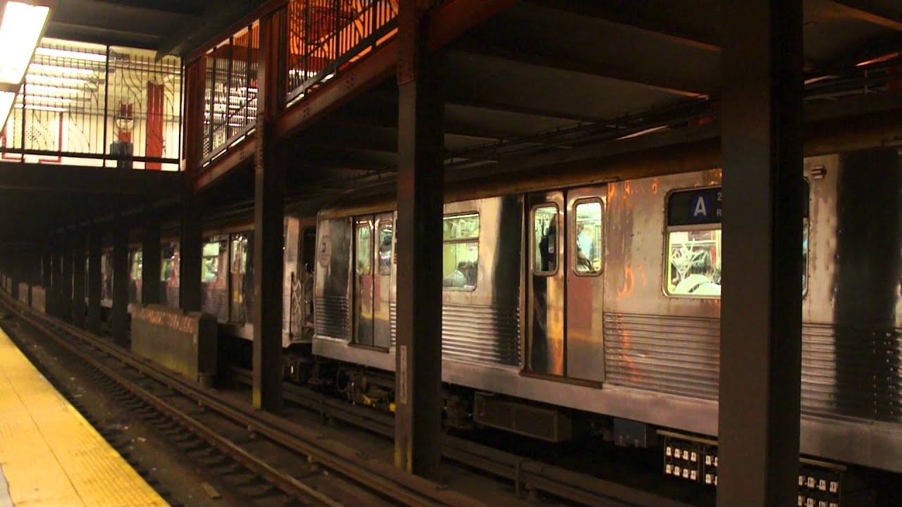 MTA New York City Subway : Rockaway Park Bound R42 A Train @ Utica ...