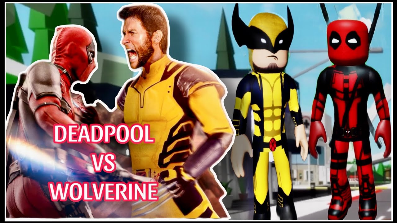 HOW TO BE DEADPOOL VS WOLVERINE IN BROOKHAVEN RP ROBLOX - YouTube