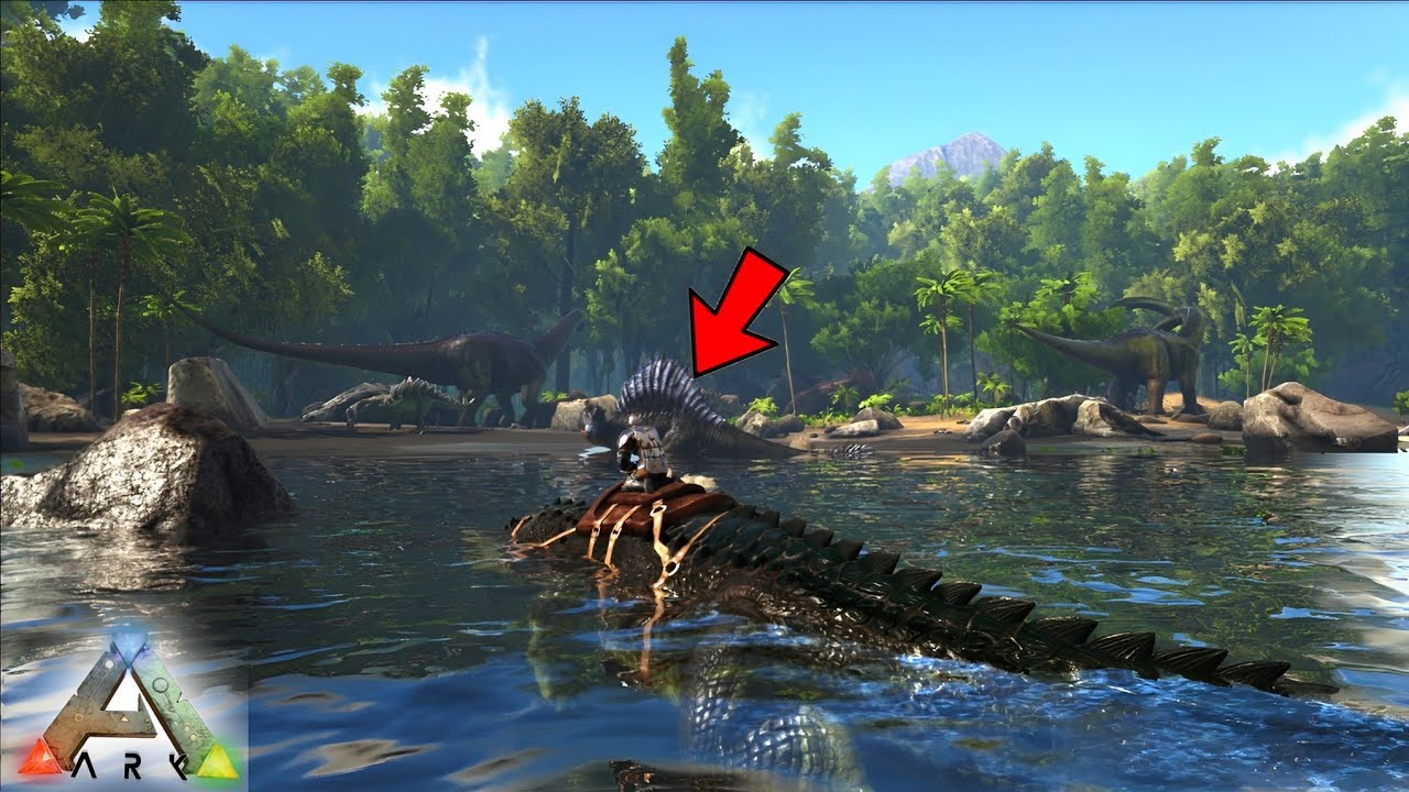 The Most Dangerous Spinosaurus • ARK Survival Evolved• Part 42 - YouTube