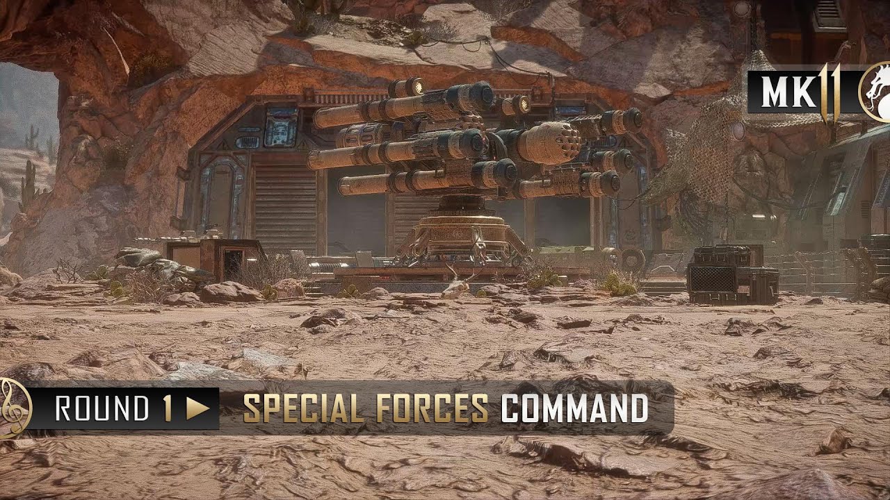 Mortal Kombat 11 ™ : Special Forces Desert Command - Round 1 - YouTube