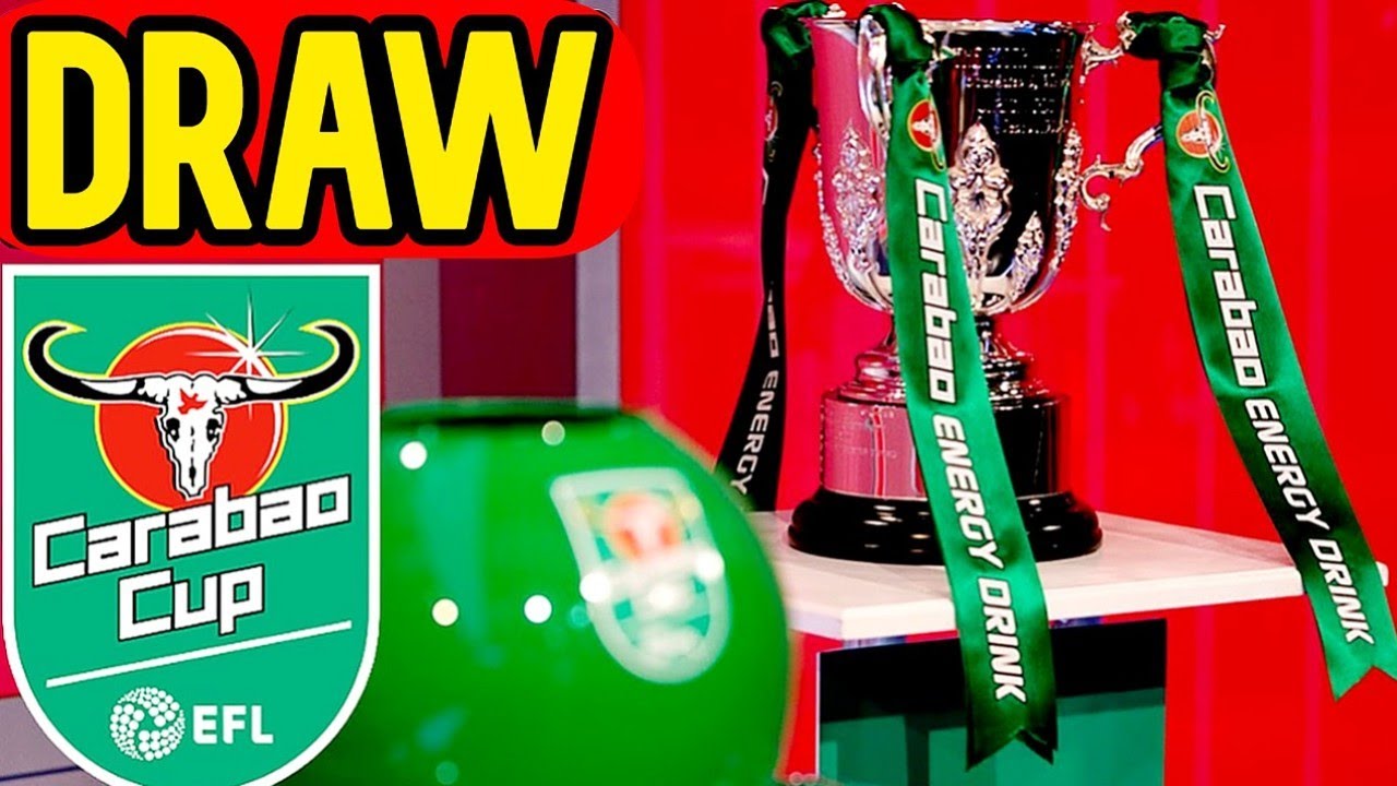 CARABAO CUP 1ST ROUND DRAW WATCHALONG - YouTube