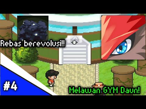 Rebas berubah menjadi Rebtrix Saat melawan GYM Daun!! #4- Evocreo Indonesia - YouTube