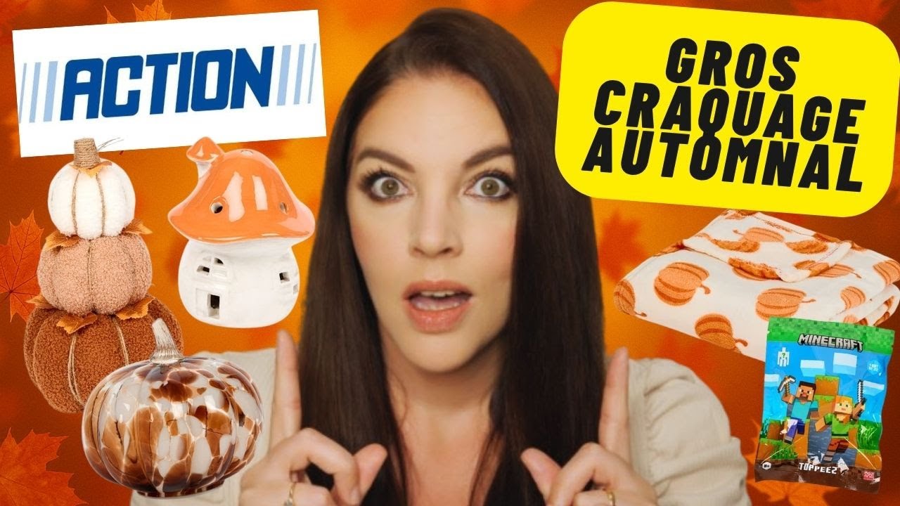 Haul Action : Un énorme craquage automnal🍂mais pas seulement 🤣 - YouTube