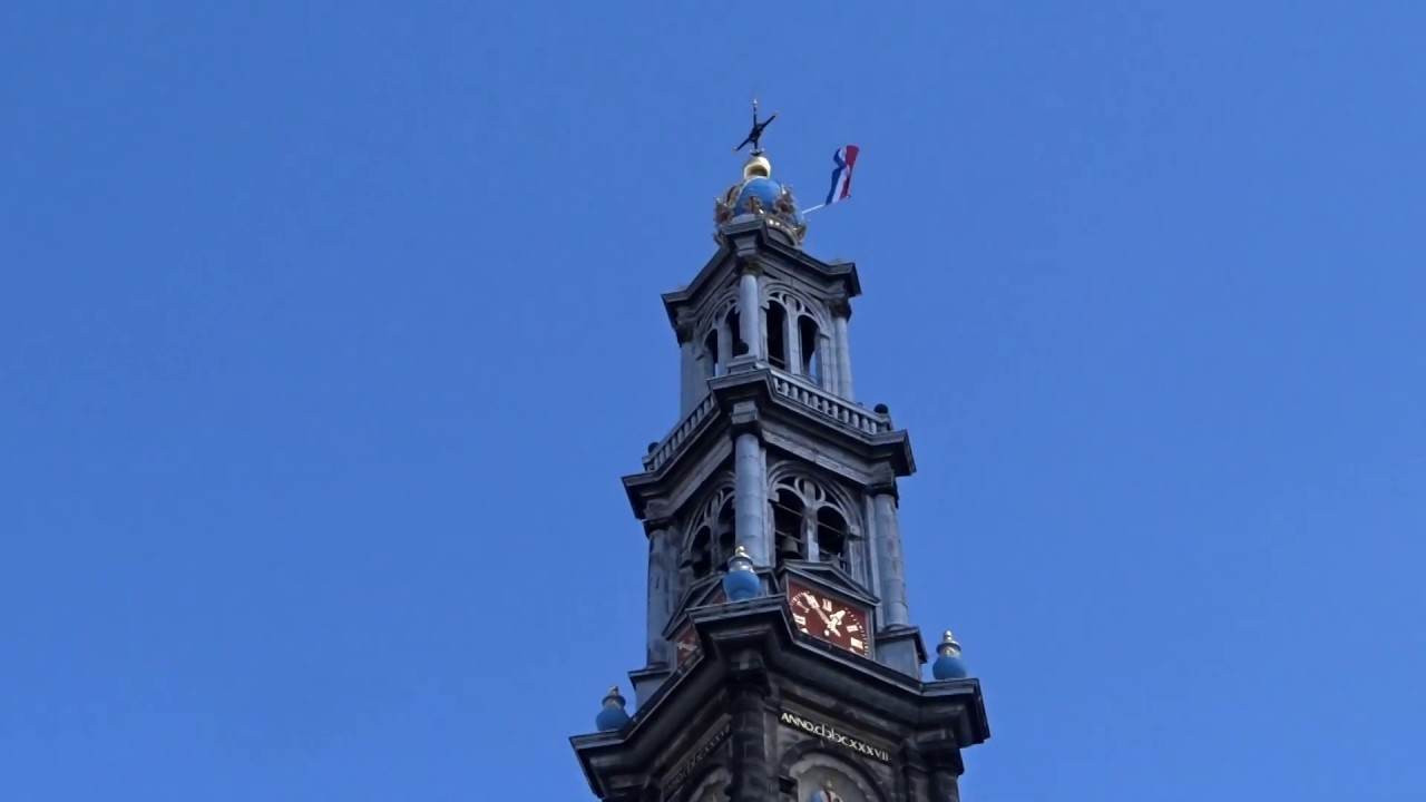 Bevrijdingsdag 2020 Amsterdam met het carillon van de Westertoren ...