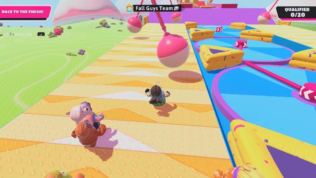 Fall Guys runner beans speedrun 23.20 - YouTube