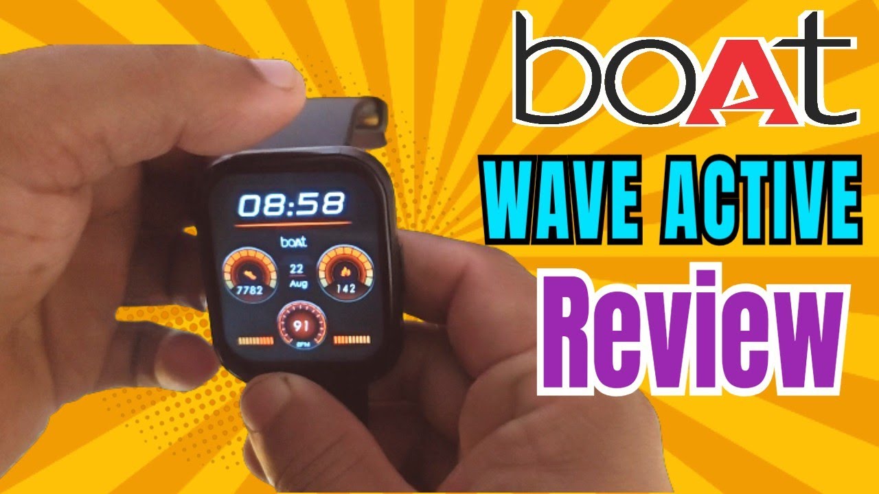 Boat || Smartwatch || Wave Active || Review | - YouTube
