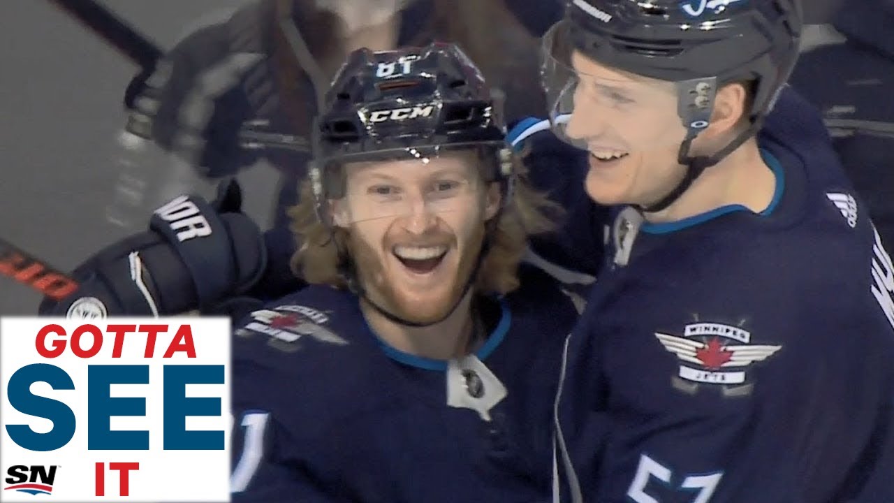 GOTTA SEE IT: Jets' Kyle Connor Scores First Career Hat Trick Vs ...