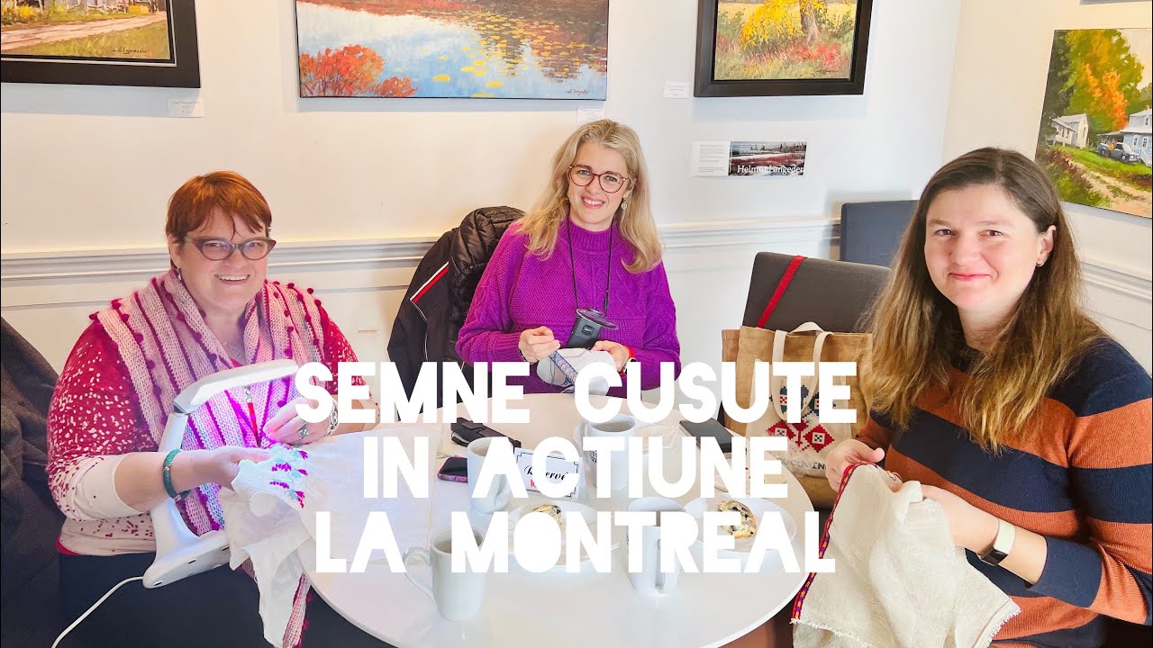 Semne Cusute in actiune la Montreal - YouTube