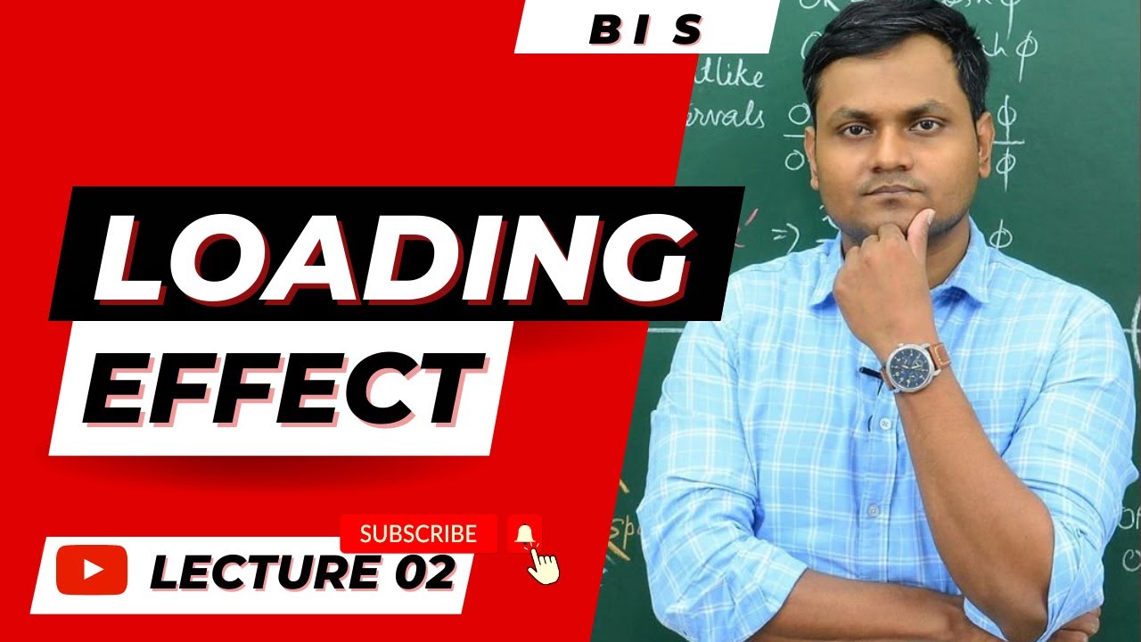 Lec.02 Types of Errors & Loading Effect - YouTube