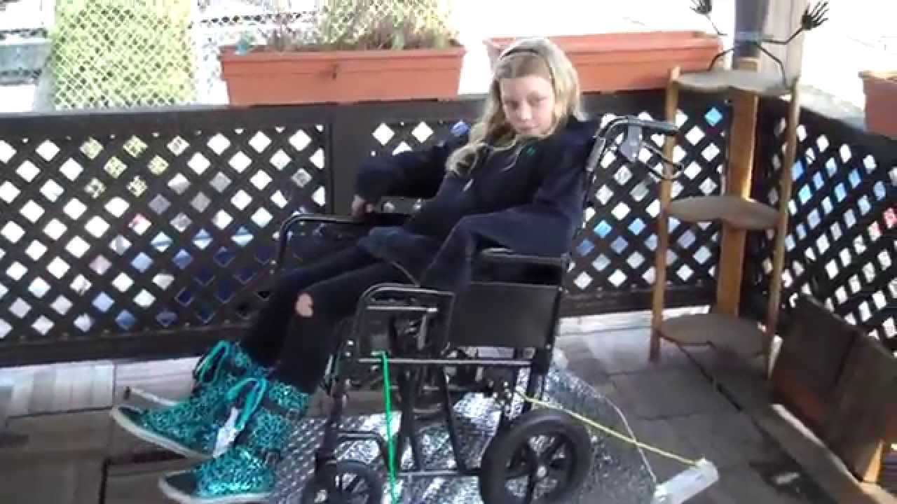 Wheel Chair Rocker Platform - YouTube