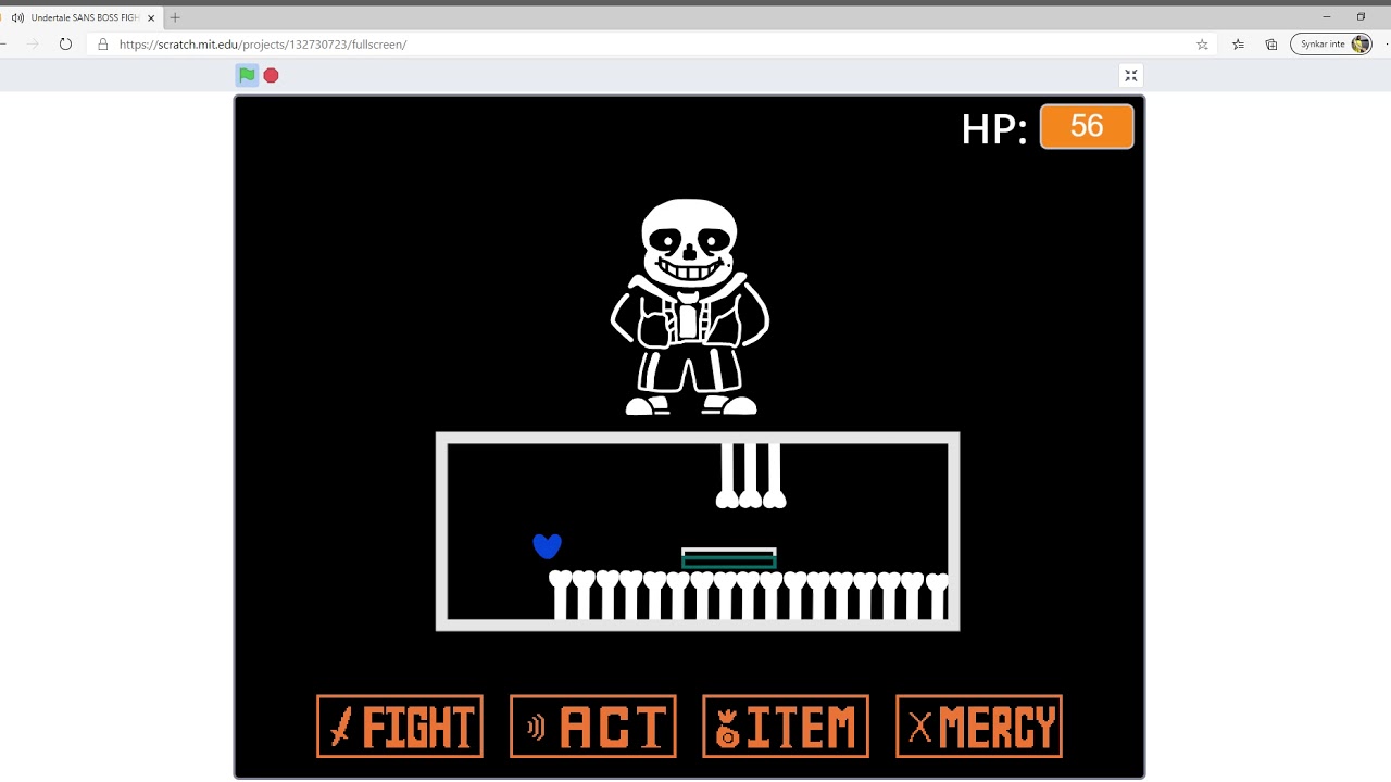 Free Undertale boss fight on Scratch - YouTube