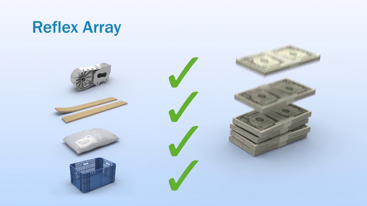 Reflex Array from SICK: The photoelectric sensor with the light band ...