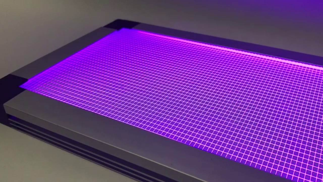 Litegrafx Aurora RGB LED Light Panel - YouTube