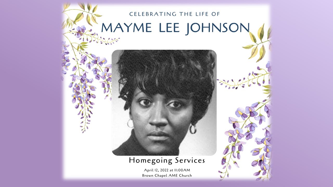 Mayme Johnson Homegoing - YouTube