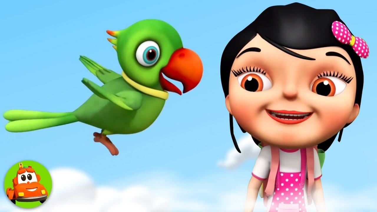 Main Tota Main Tota, मैं तोता मैं तोता, Hindi Nursery Poem for Babies ...
