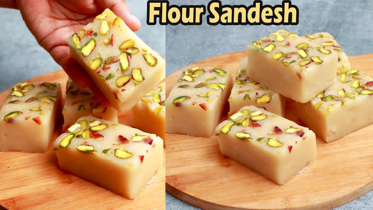 মাত্র ১০ মিনিটে ময়দা দিয়ে সন্দেশ মিষ্টি | Moida Sandesh | Sandesh ...