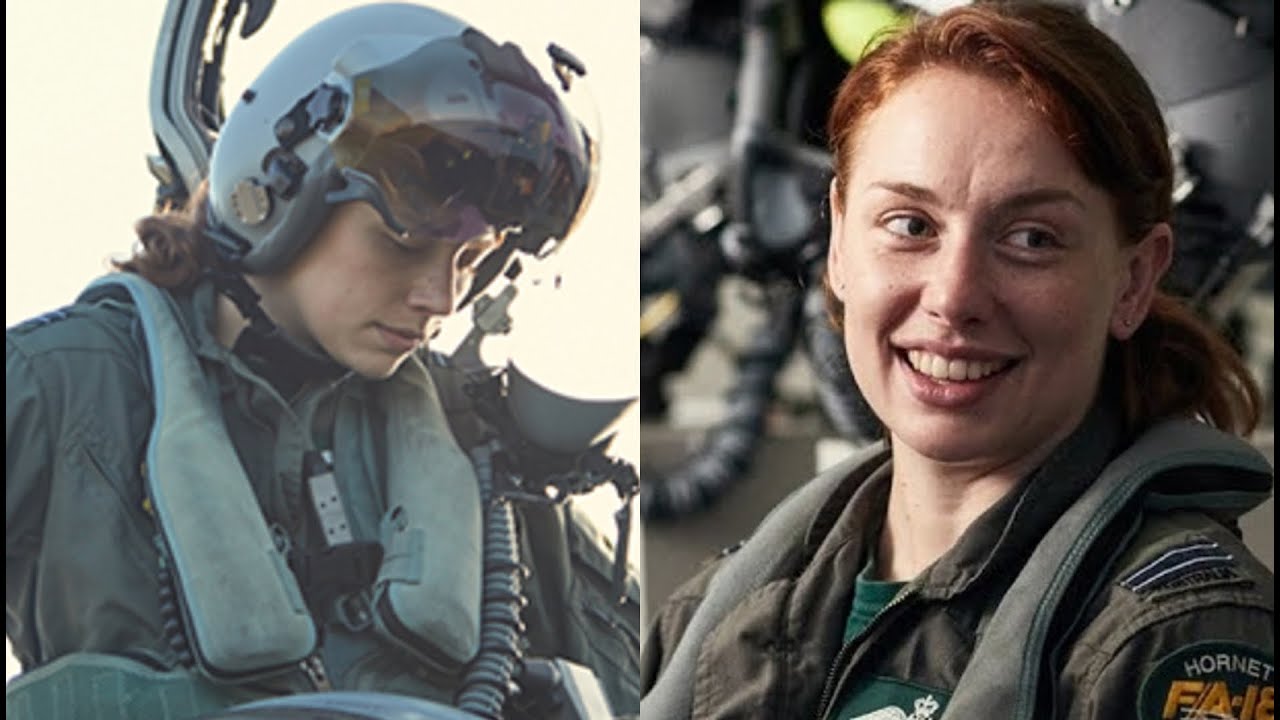 F/A-18 Hornet Walkaround with Female Fighter pilot of RAAF - YouTube