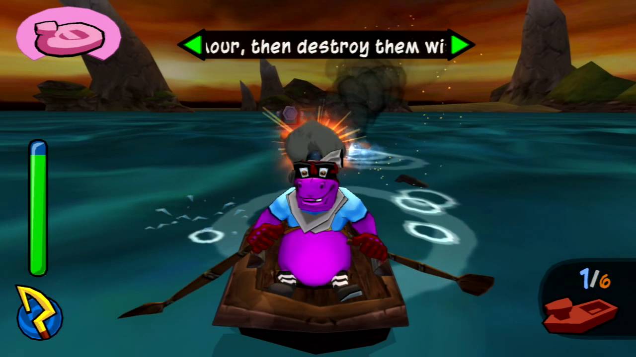 Sly 3: Master Thief Challenges - Boat Bash (PS3) - YouTube