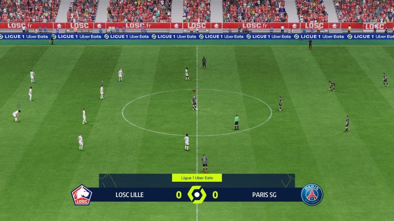 Lille vs PSG (01/09/2024) Ligue 1 EA FC 24 - YouTube