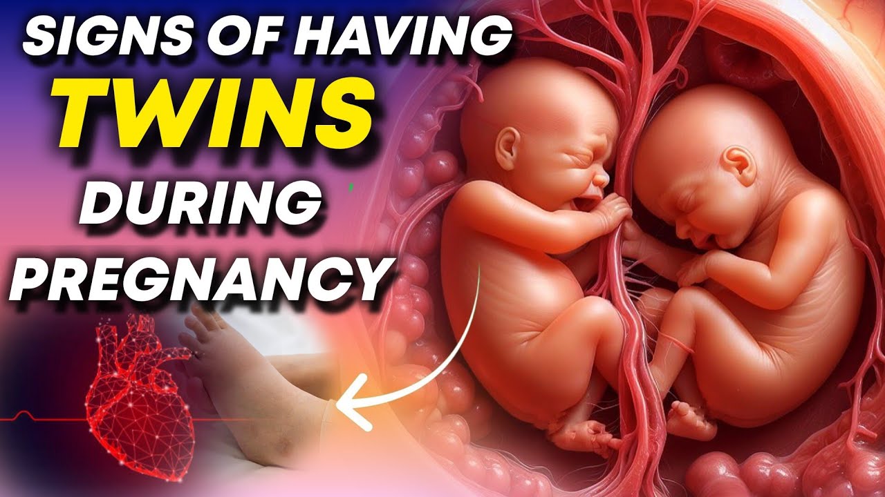 9 Signs Of Having Twins During Pregnancy | Twin Pregnancy - YouTube