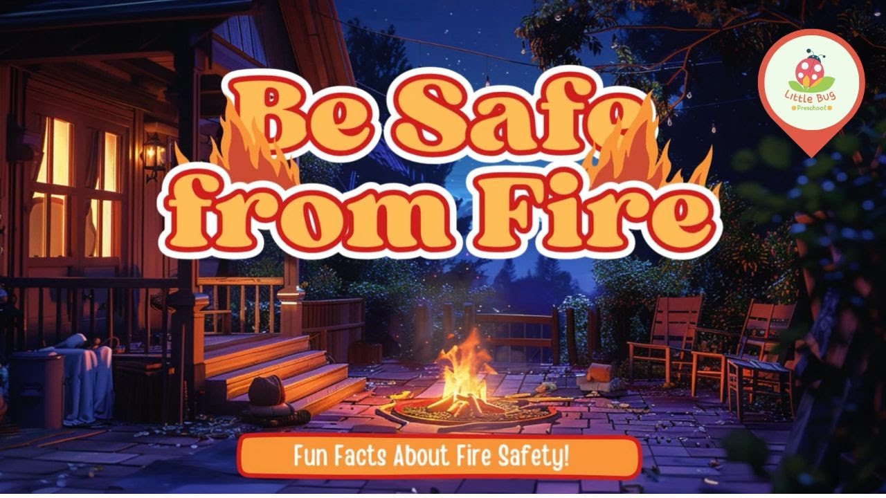 Be Safe from Fire Fun Facts About Fire Safety - YouTube