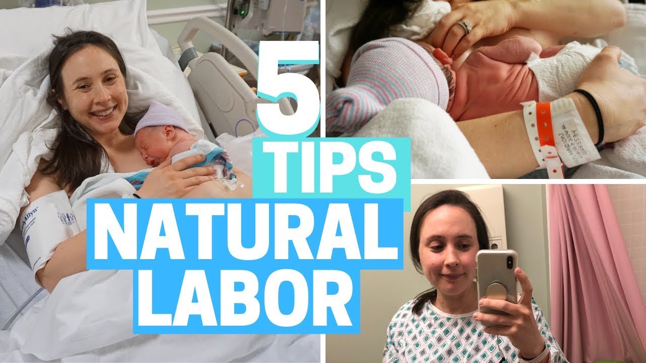 5 Tips For Natural Birth Unmedicated Hypnobirth Labor And Delivery
